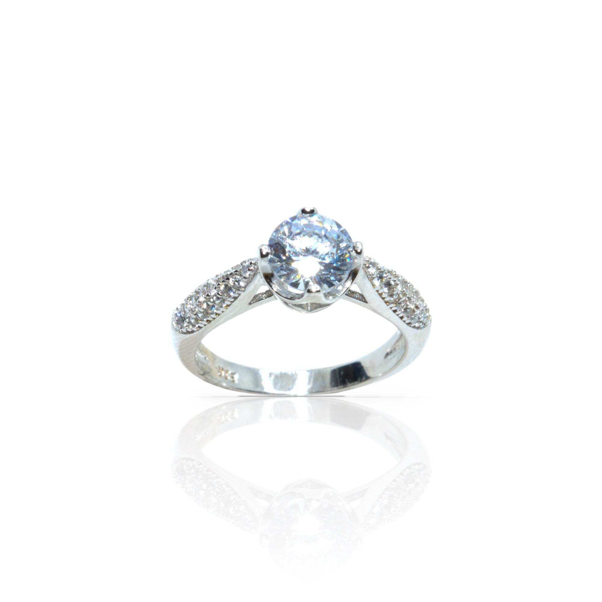 Singular Sparkle Ring